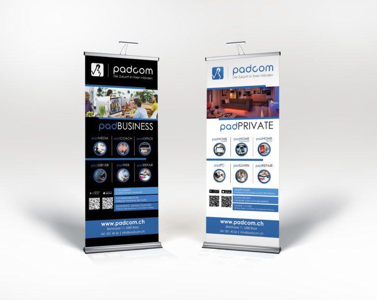 Roll-Ups - Design und Druck | Media Consulting GmbH